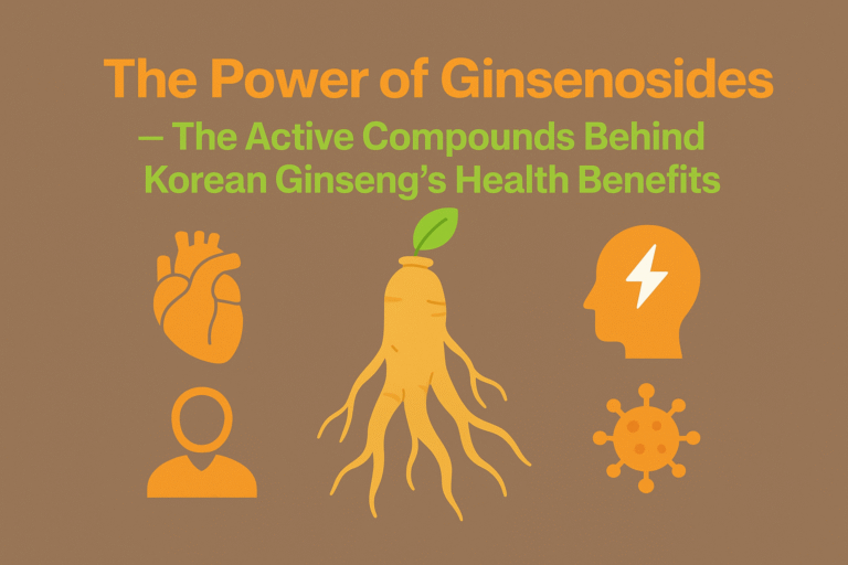 The Power of Ginsenosides — The Active Compounds Behind Korean Ginseng ...